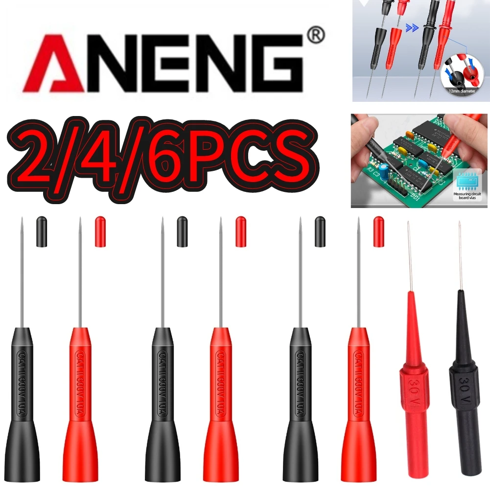2-4-6PCS-Non-destructive-Multimeter-Test-Needles-Flexible-Test-Needles ...