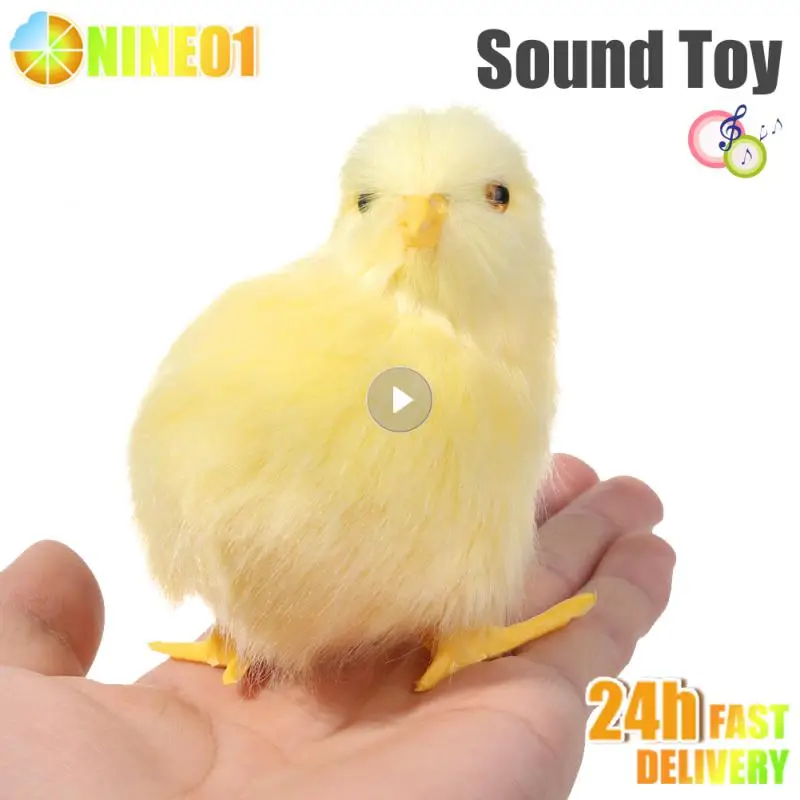 Realistic-Chick-Decoration-Pet-Toys-Cute-Easter-Chick-Figurine ...