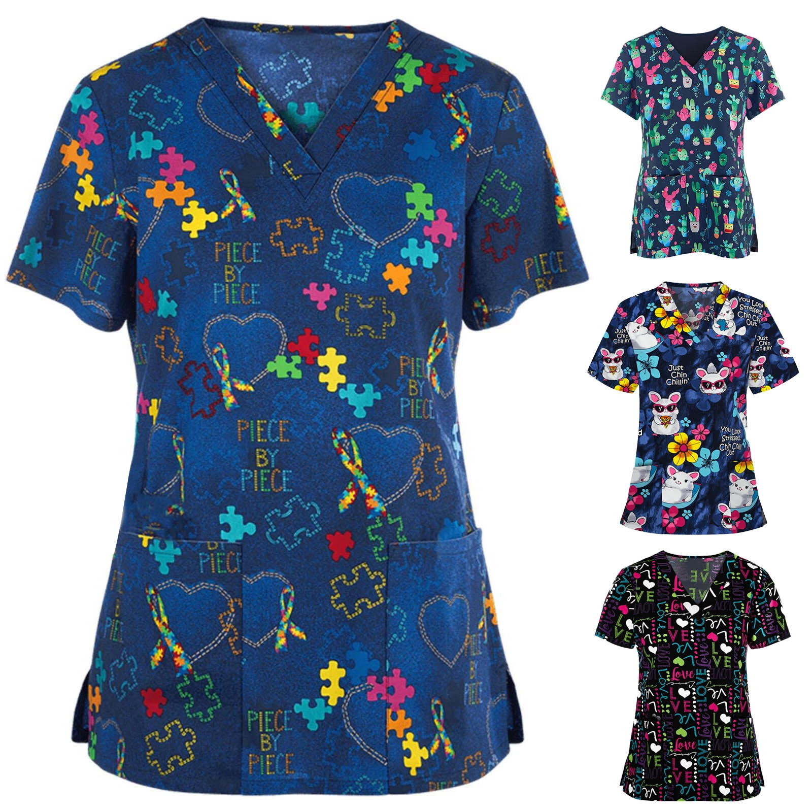 Work Clothes Women Medical | Uniforms Medical Women Animal | Womens ...