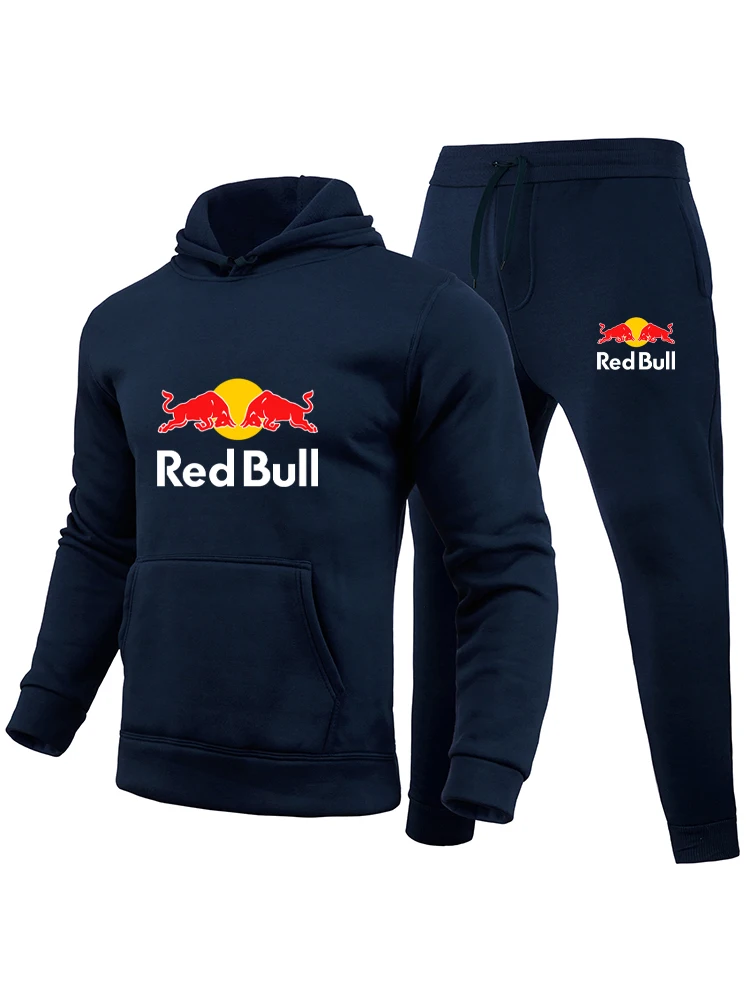 2025 Traje deportivo con logotipo de Red Bull, pantalones de chándal ...