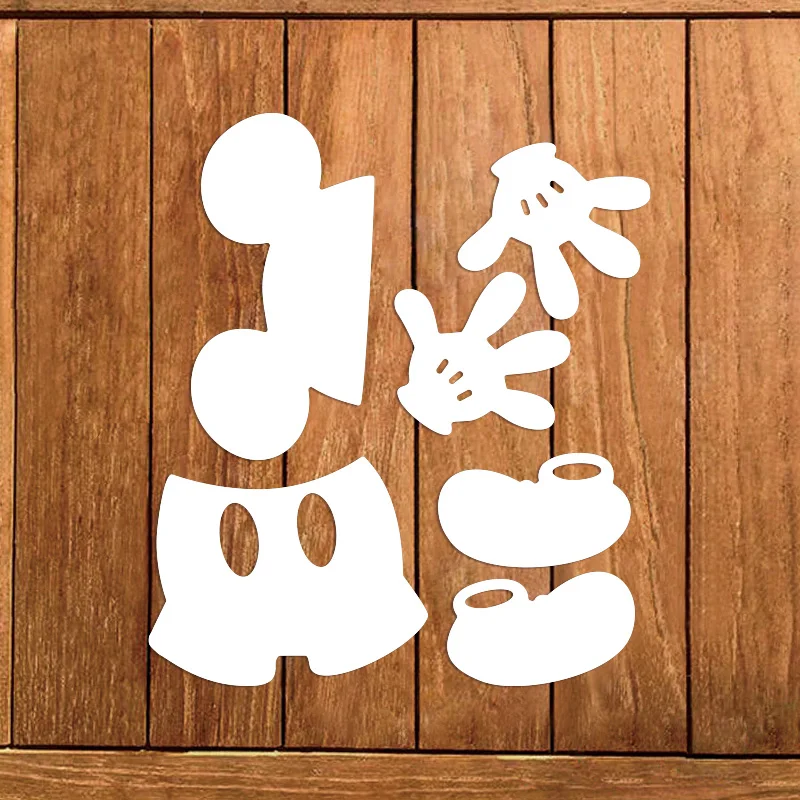 Mickey Mouse Body Parts