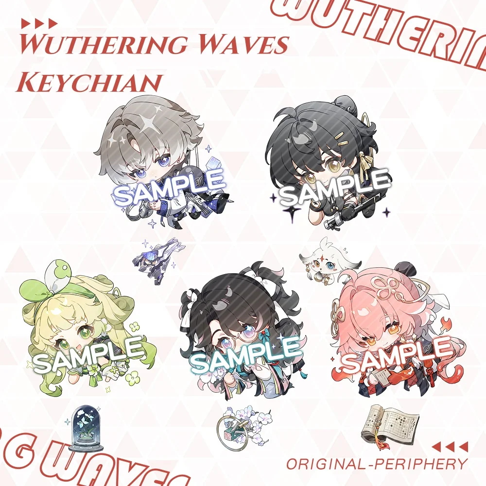 New-Wuthering-Waves-Keychain-Changli-XiangLiYao-Camellya-Scar-Geshulin ...