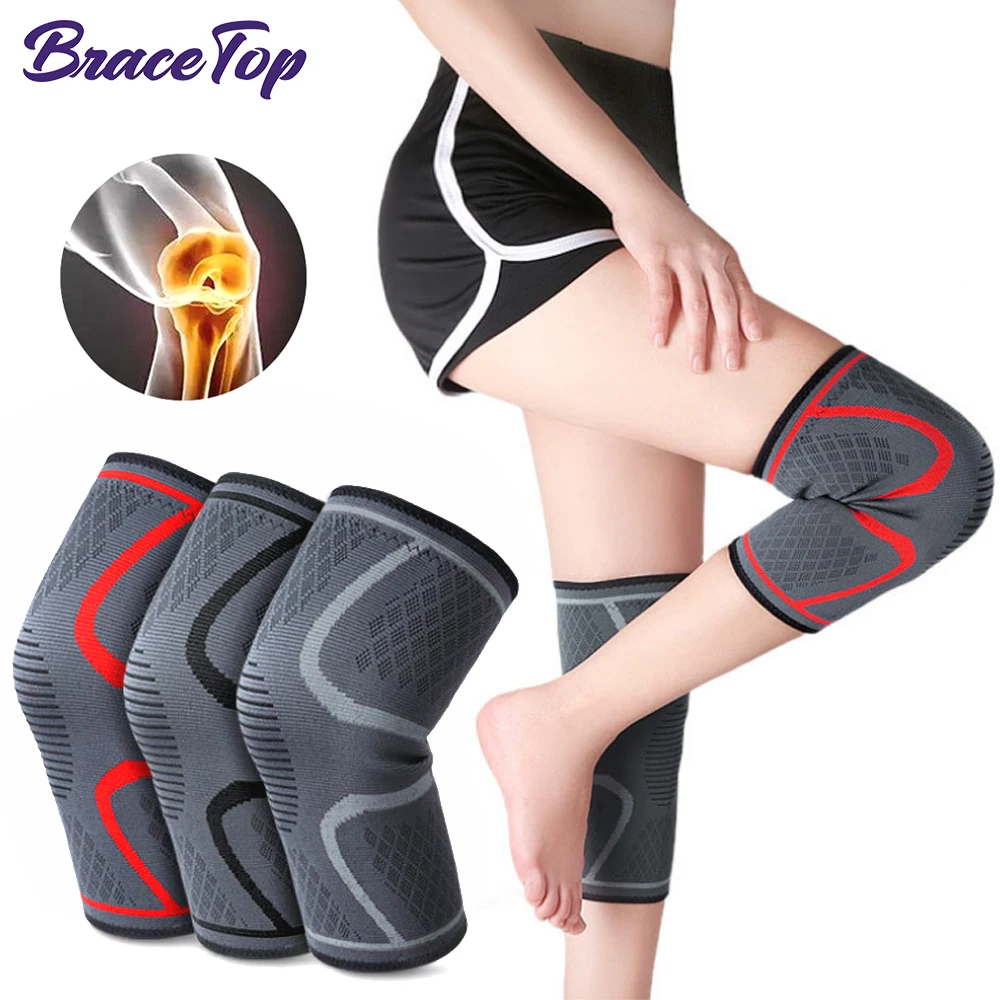 1-PCS-Fitness-Basketball-Cycling-Knee-Pads-Sleeve-Arthritis-Elastic ...