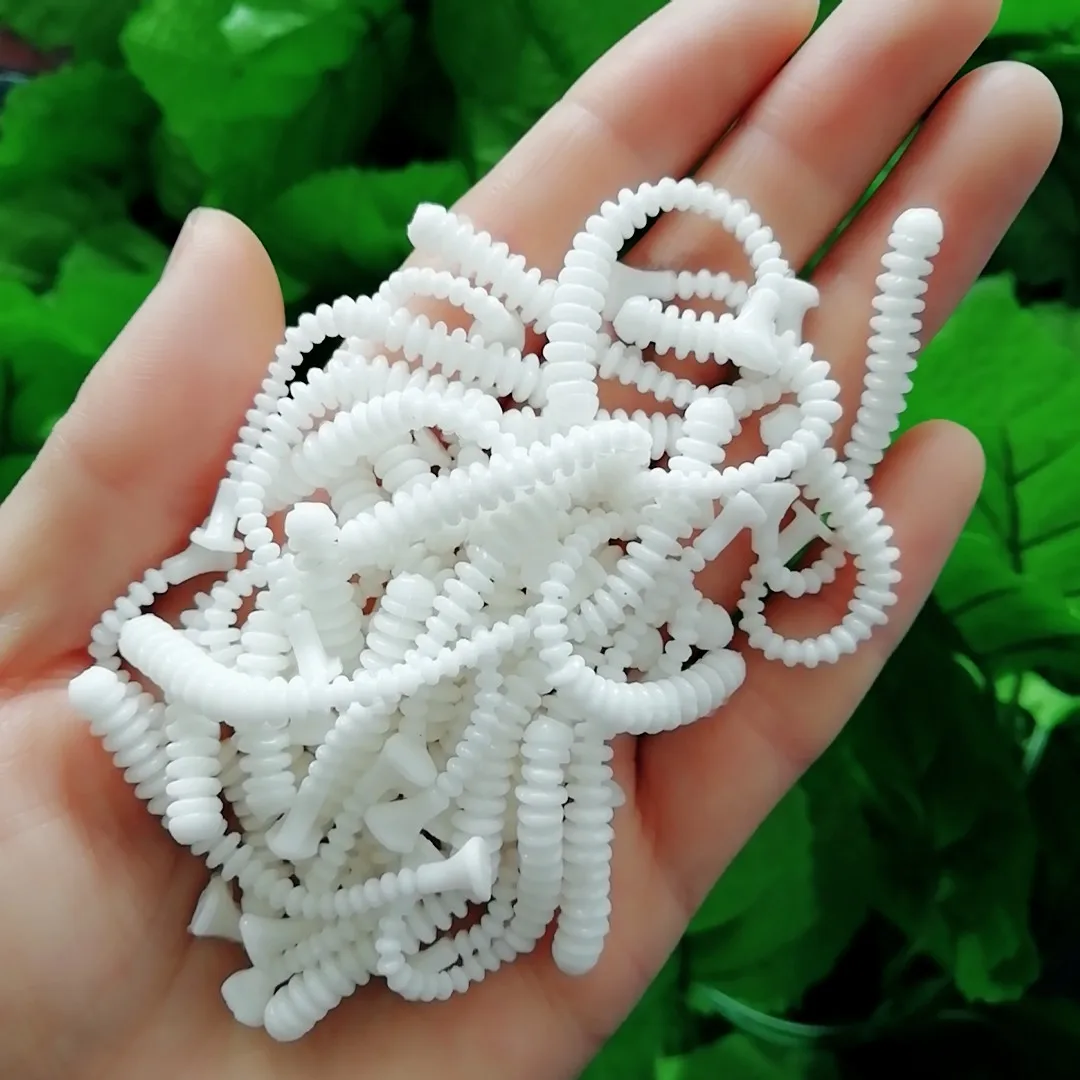 Swolfy 10pcs 5cm 0.4g Mini Soft Lure Fishing Lure wobbler Worm Carp ...