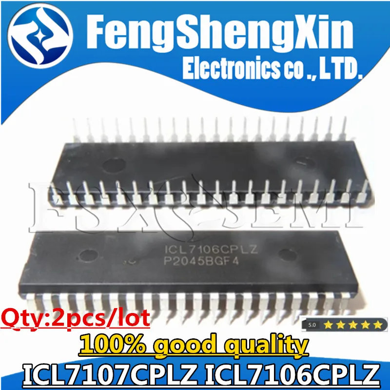 2pcs-Chips-ICL7106CPLZ-DIP40-ICL7106-DIP-7106CPLZ-ICL7107CPLZ-ICL7107 ...