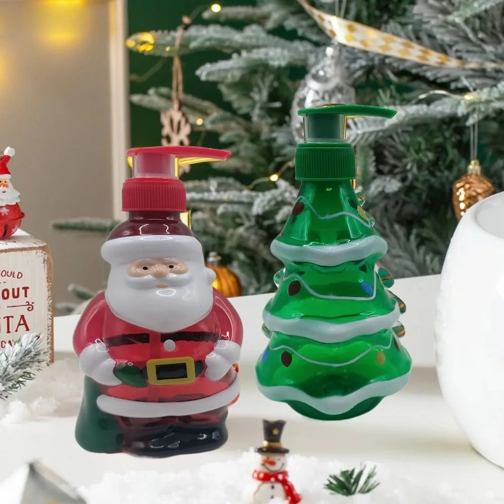 500ml Xmas Christmas Shampoo Shower Gel Novelty Hand Wash Foaming Soap ...