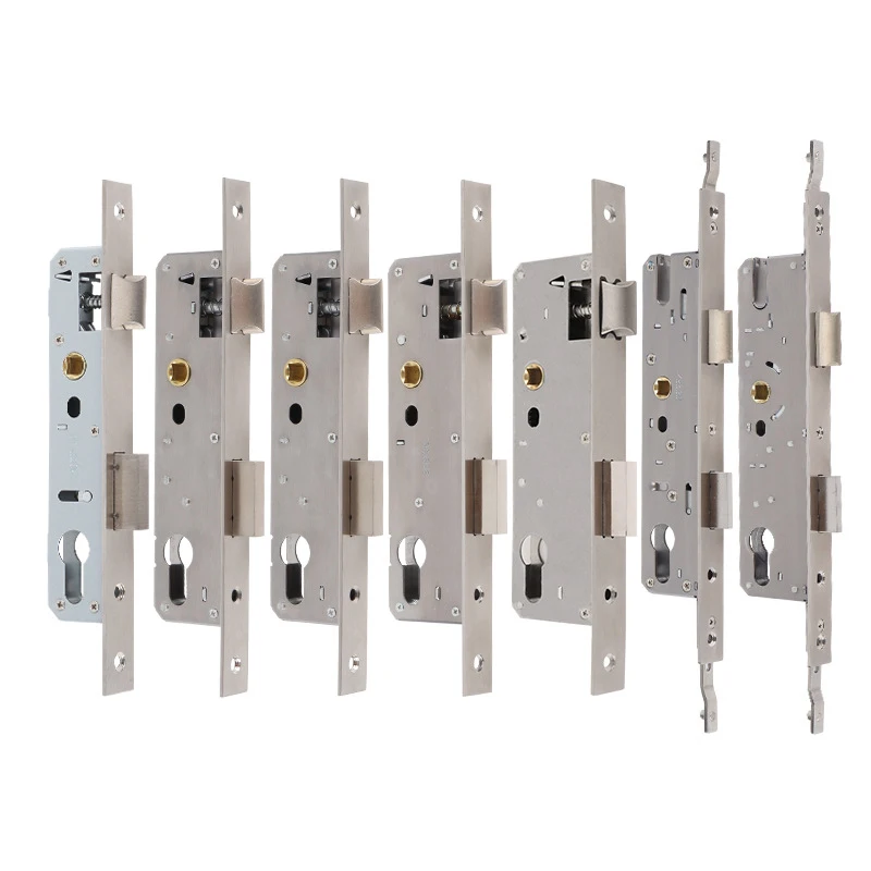 Security Mortise Door Lock Body Aluminum Alloy Courtyard Broken Bridge ...