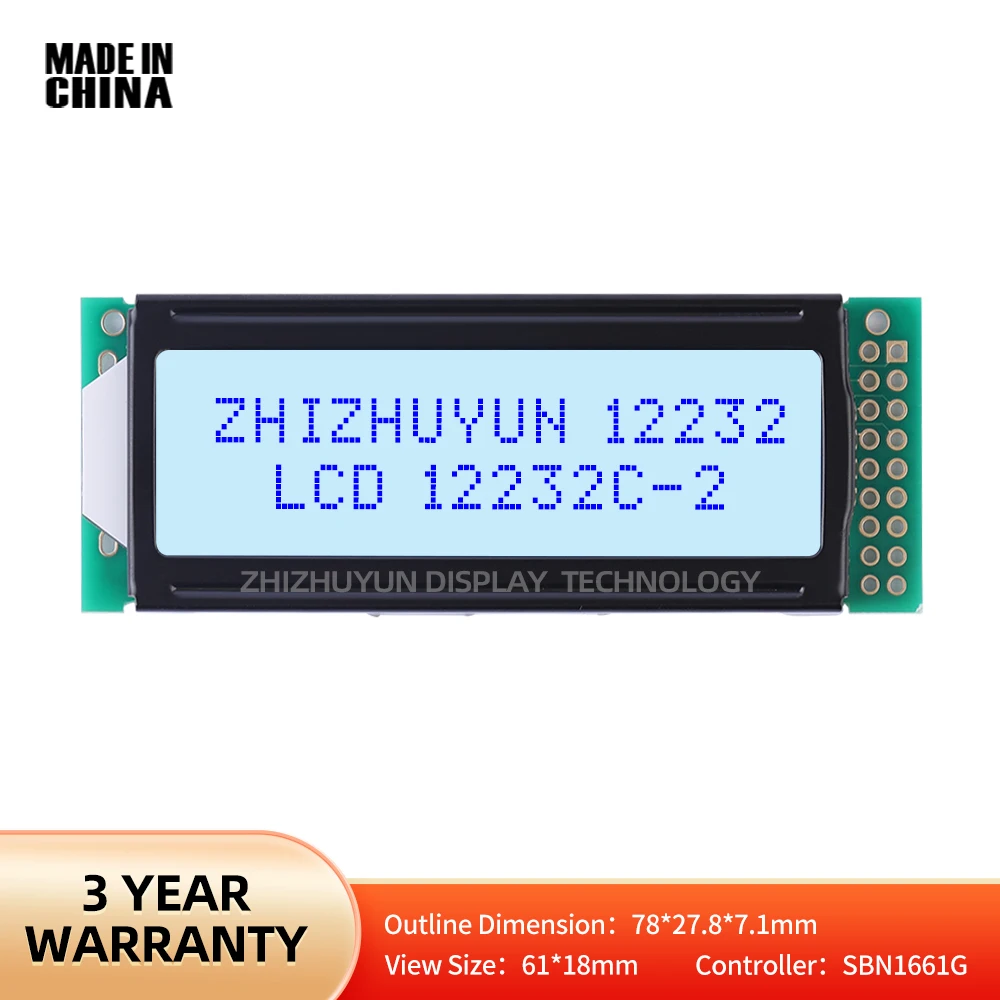 Nokta-mal-1212c-2-LCD-Dot-Matrix-ekran-12232-karakter-mod-l-gri-Film ...
