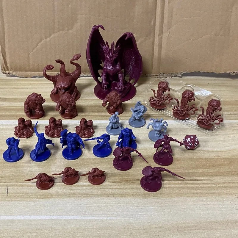 Lot Cave Bear Grell Red Dragon Devil Rogue Cleric Elf Paladin Otyugh ...