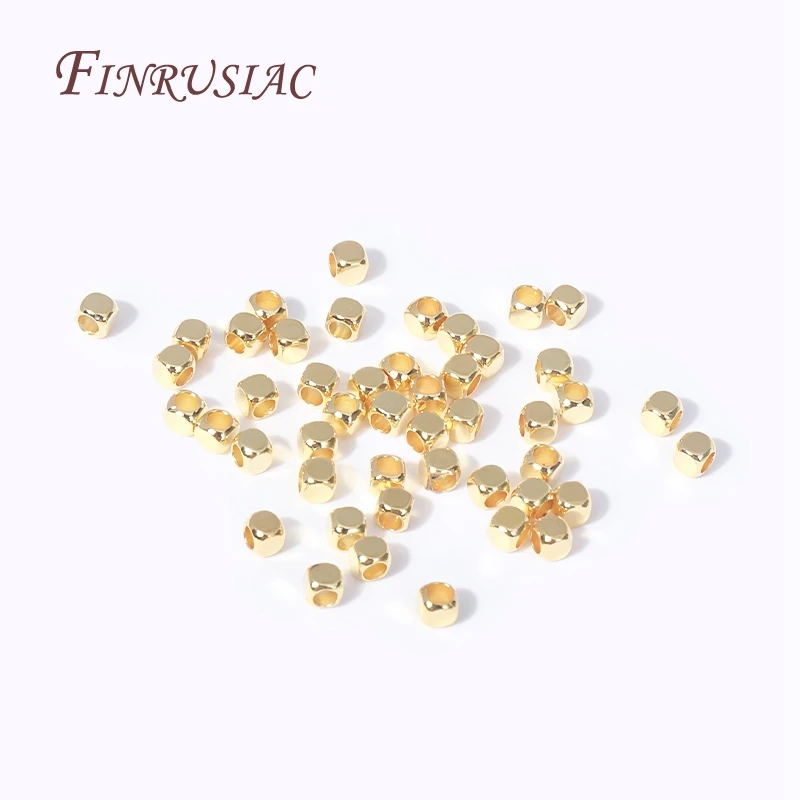 Beading-Beads-1-5mm-2mm-2-5mm-18K-Gold-Plated-Square-Cube-Beads-Brass ...
