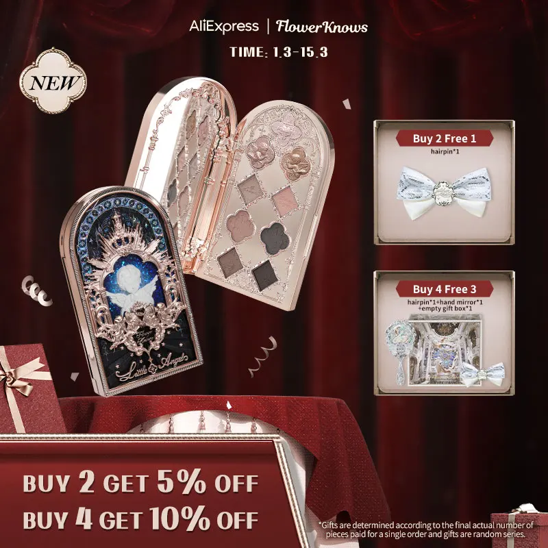 Flower-Knows-Little-Angel-Collection-Nine-Color-Eyeshadow-Palette ...