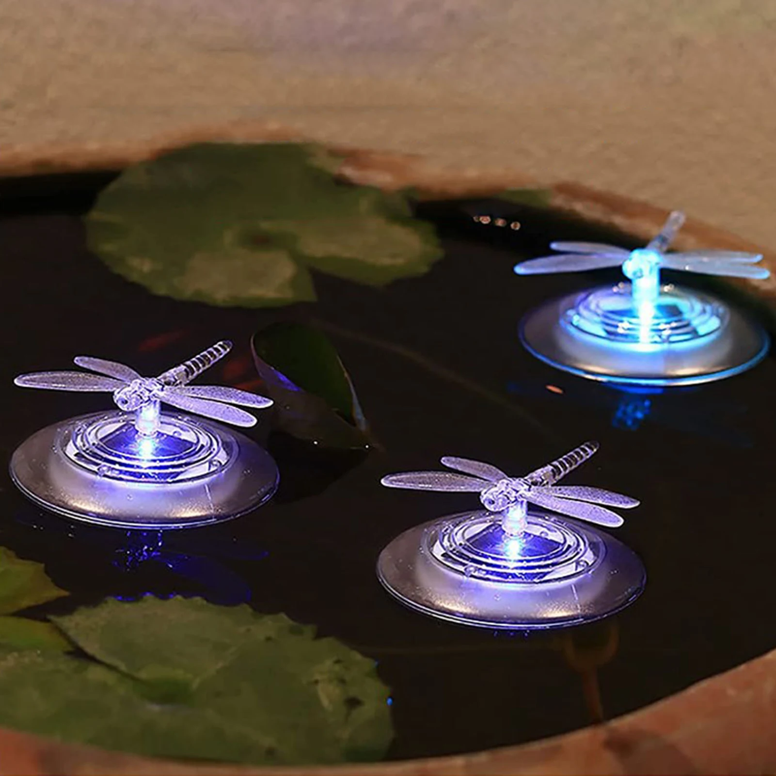 LED-Float-Lamp-Color-Solar-Butterfly-Dragonfly-Shape-Floating-Light ...