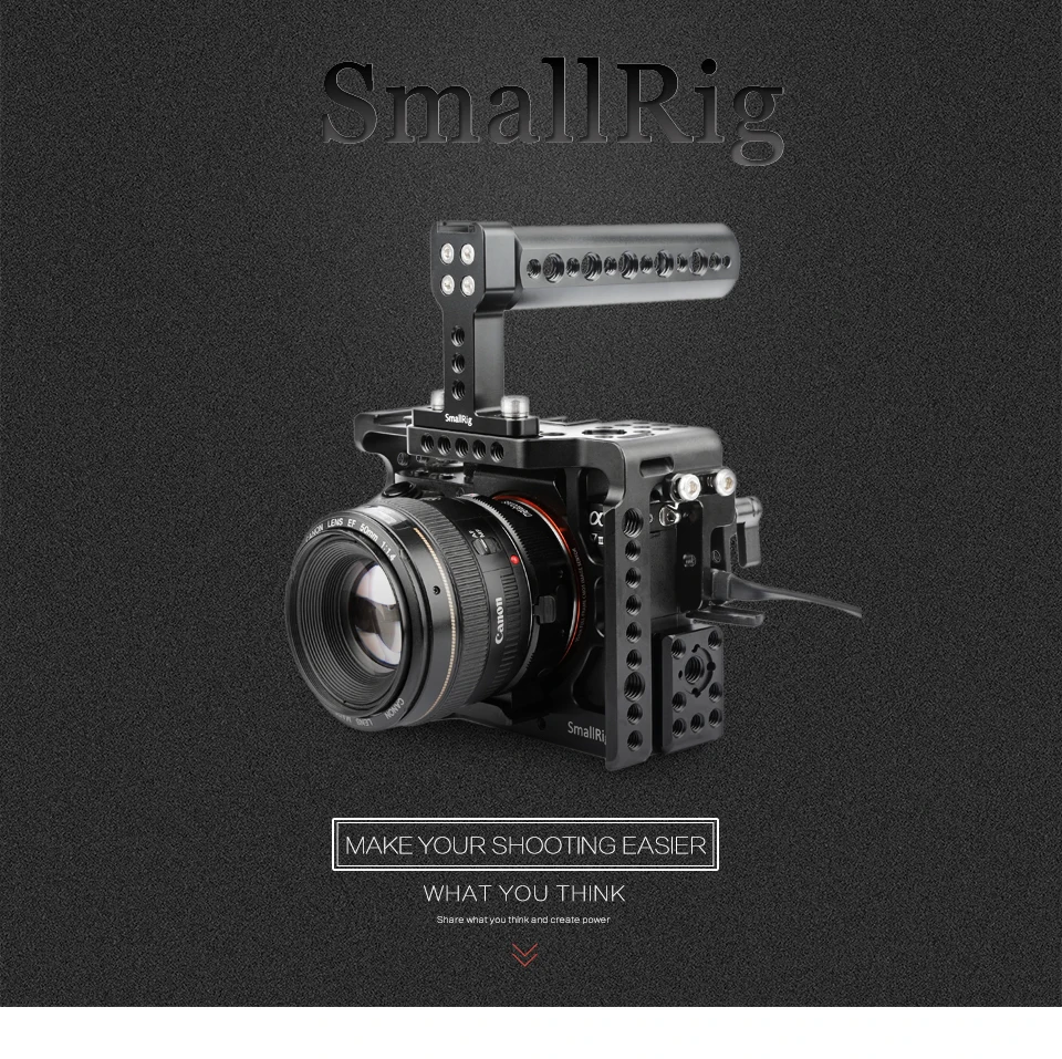 SmallRig DSLR Camera Cage Kit For Sony A7R2 / A7 II / A7R II / A7S II ...