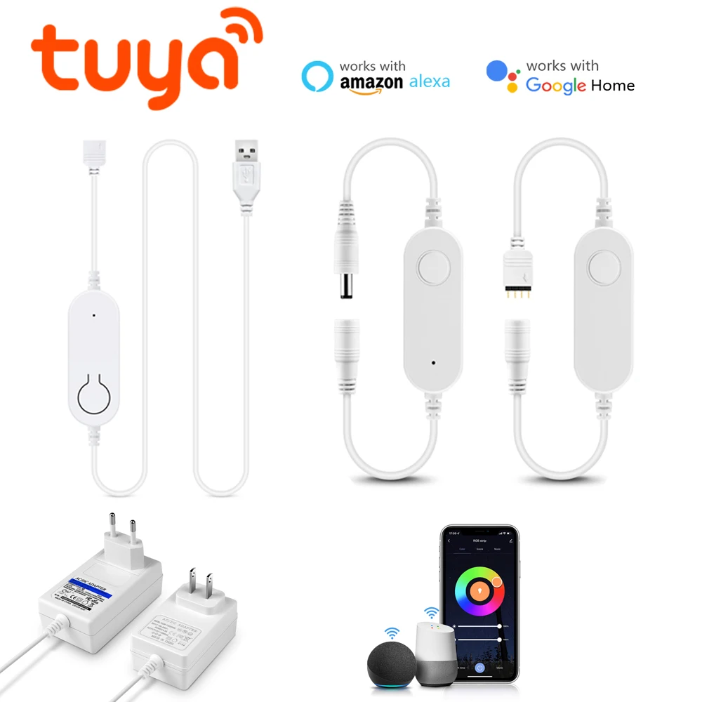 RGB-LED-Strip-Controller-Smart-Home-USB-Interface-DC-Tuya-Wifi-Switch ...