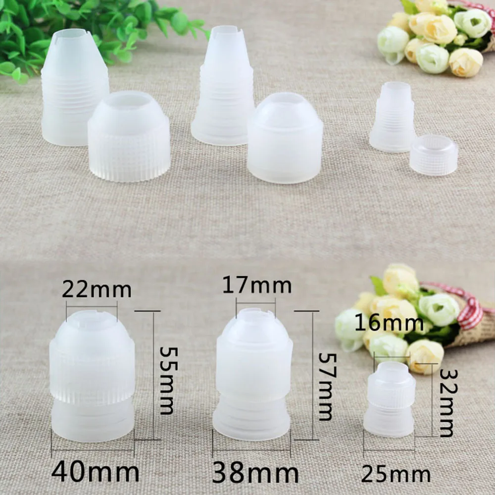 Plastic Decorating Mouth Converter Adapter Icing Piping Nozzle Bag ...