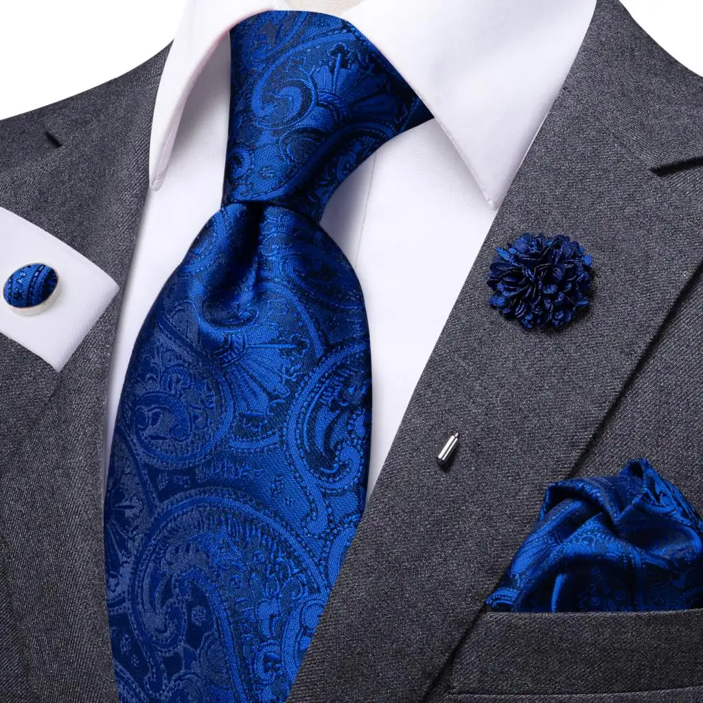 Ensemble-de-boutons-de-manchette-carr-s-de-poche-injaught-bleu-paisley ...