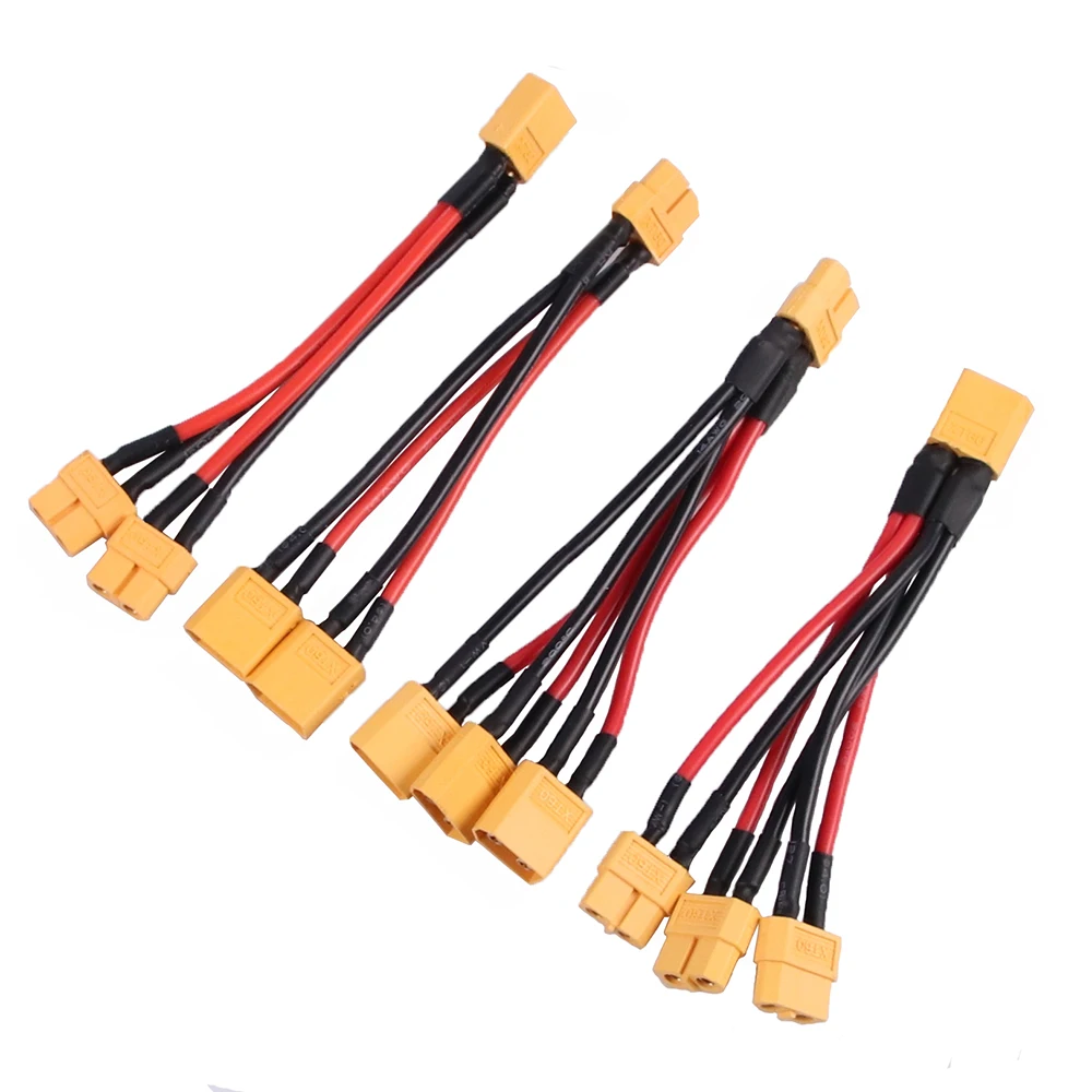 1pcs-Xt60-1-to-2-1-to-3-Parallel-Battery-Connector-Cable-Dual-Extension ...