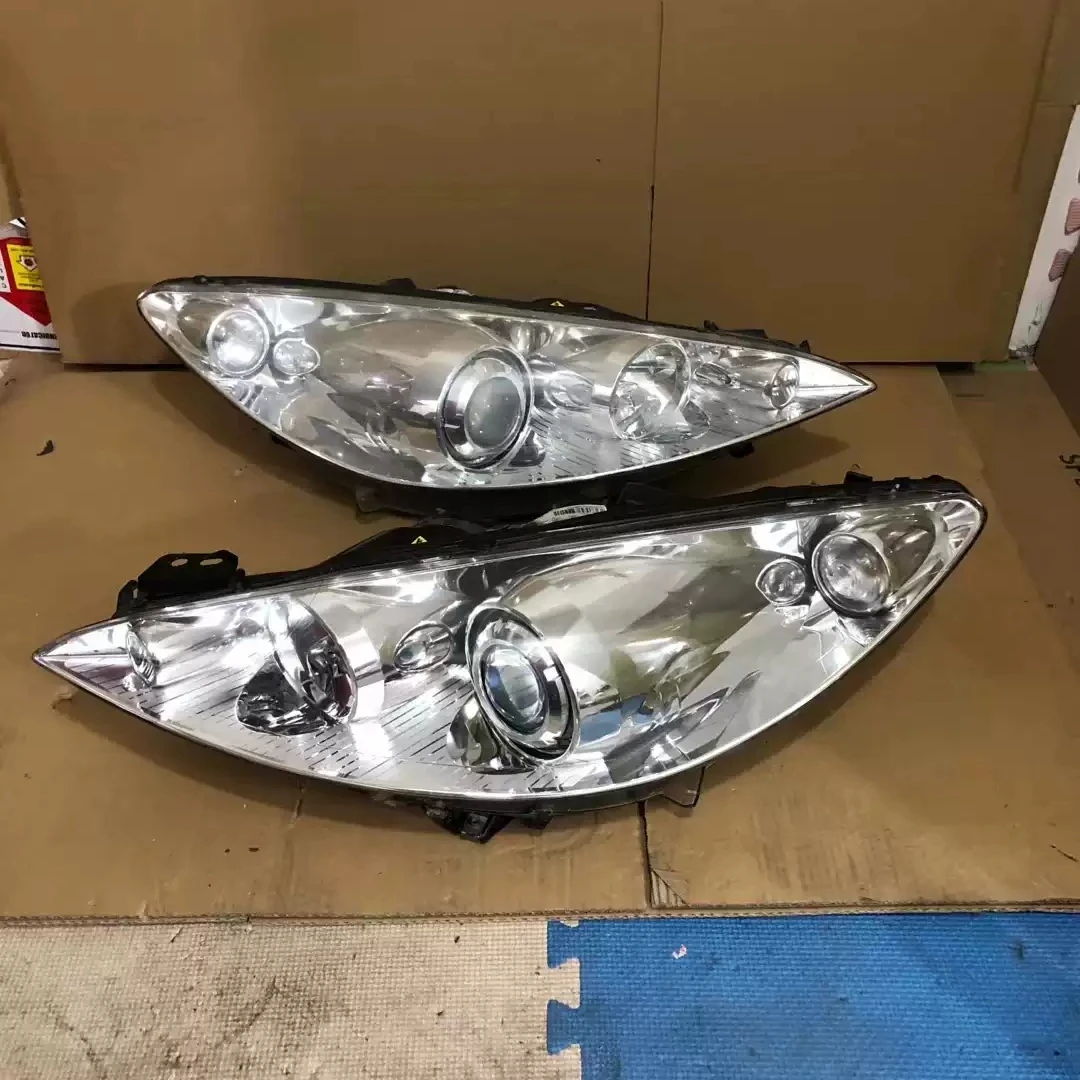 For-Peugeot-308-LED-Headlight-assembly-DRL-Daytime-Running-Light-Turn ...