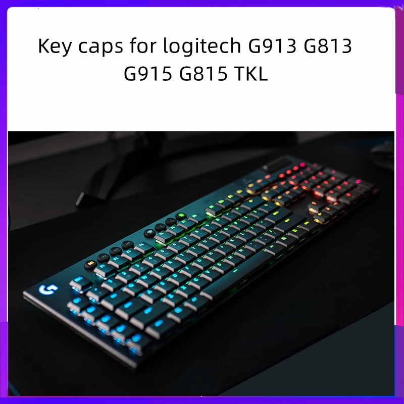 ESC Ctrl Alt Shift Tab Capslock Space Key cap para teclado mecánico Logitech G913 G915 G813 G815 TKL