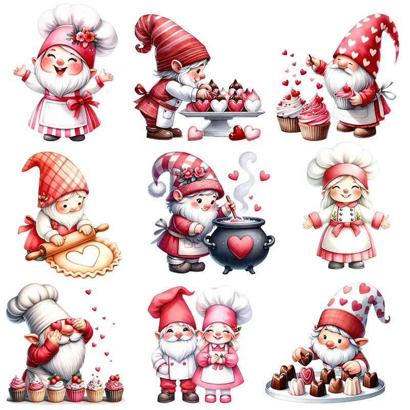 dwarf-Pastry-Chef-dtf-Heat-Transfer-iron-on-transfer-for-clothing-Iron ...