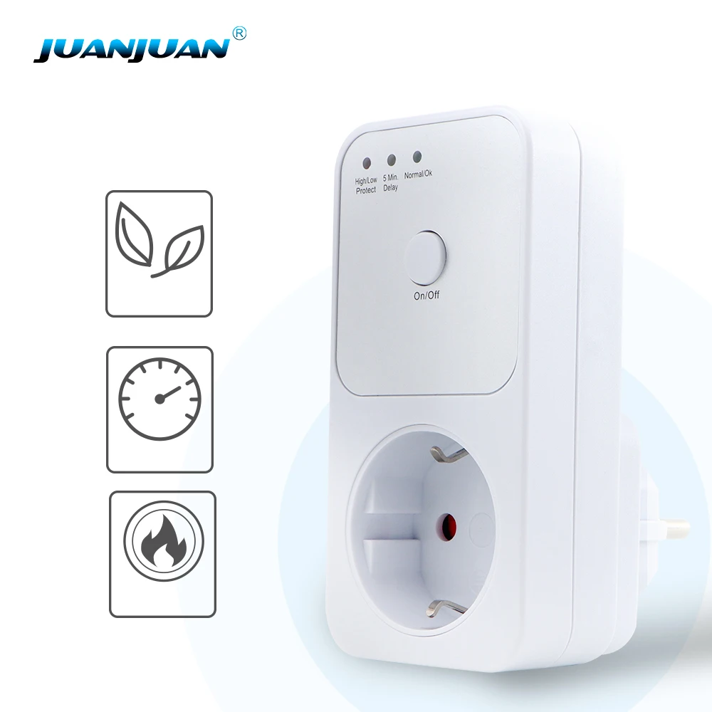 Digital-Automatic-Voltage-Protector-Socket-Switcher-220V-Electricity ...