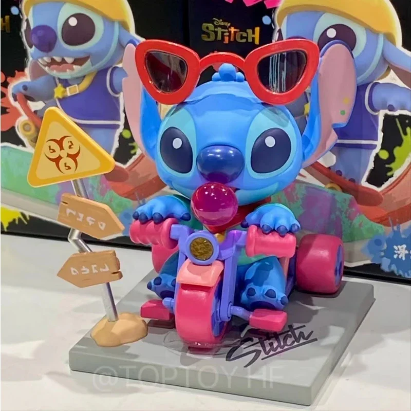 Genuine-Disney-Stitch-Action-Figure-Vibrant-Street-Vibrant-Series-Anime ...