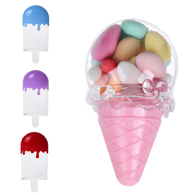 1pc-Ice-Cream-Cone-Shape-Candy-Box-Transparent-Cartoon-Treat-Box ...