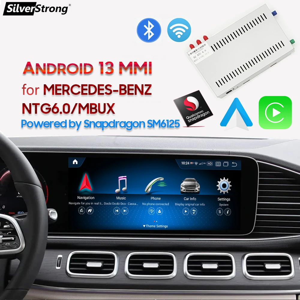 Android-13-MMI-Upgrade-for-Mercedes-NTG6-0-Android-Auto-W118-A180-A200 ...