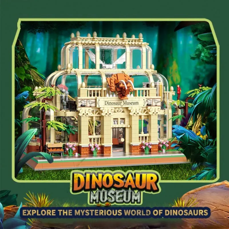 2788PCS-Dinosaur-Museum-Building-Blocks-Creative-City-Street-View ...