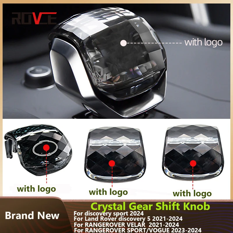 ROVCE-Car-Gear-Head-Shift-Knob-Handle-Cover-For-Land-Rover-Range-Rover ...