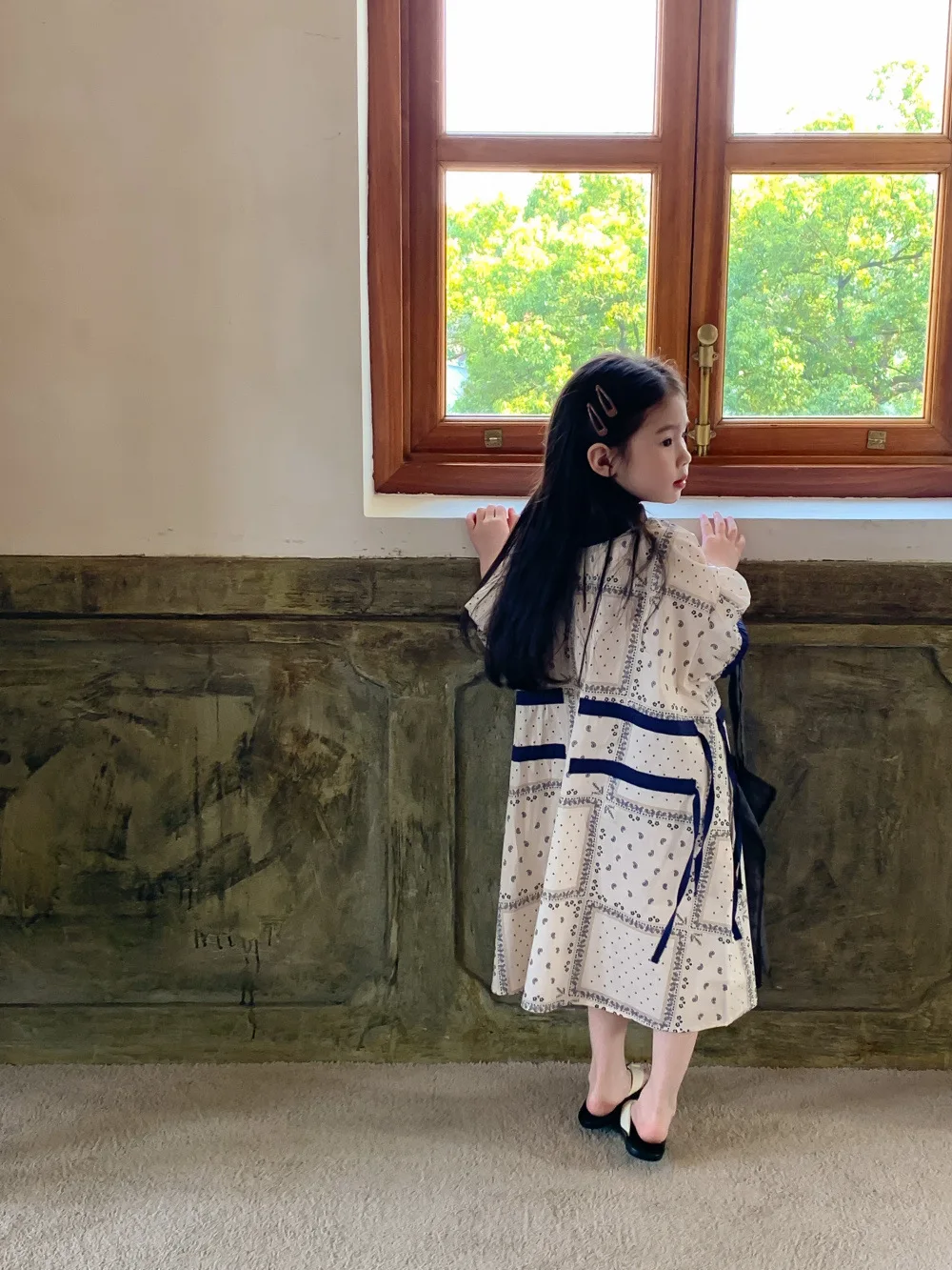 2024-Summer-New-Children-Flower-Ethnic-Style-Girls-Cute-Korean-Version ...