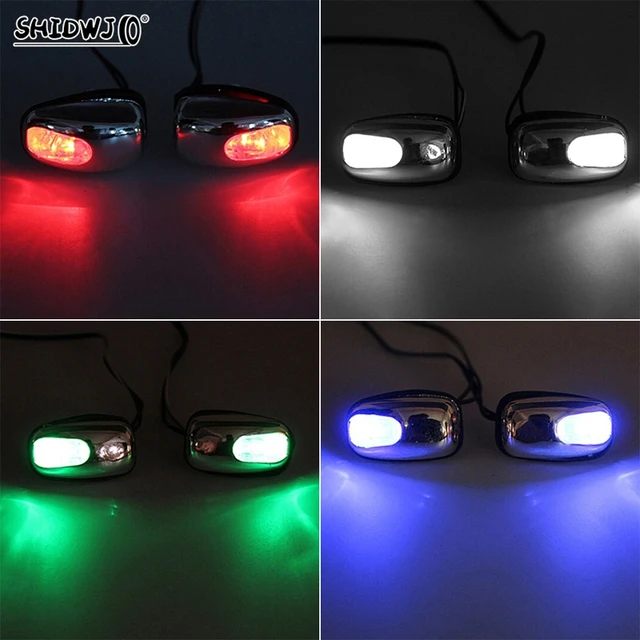 Car Washer Nozzles With LED LED Wiper Nozzle Spray Jets With Red Light ...