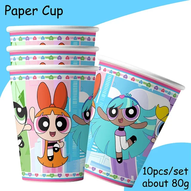 Powerpuff Girls Plates