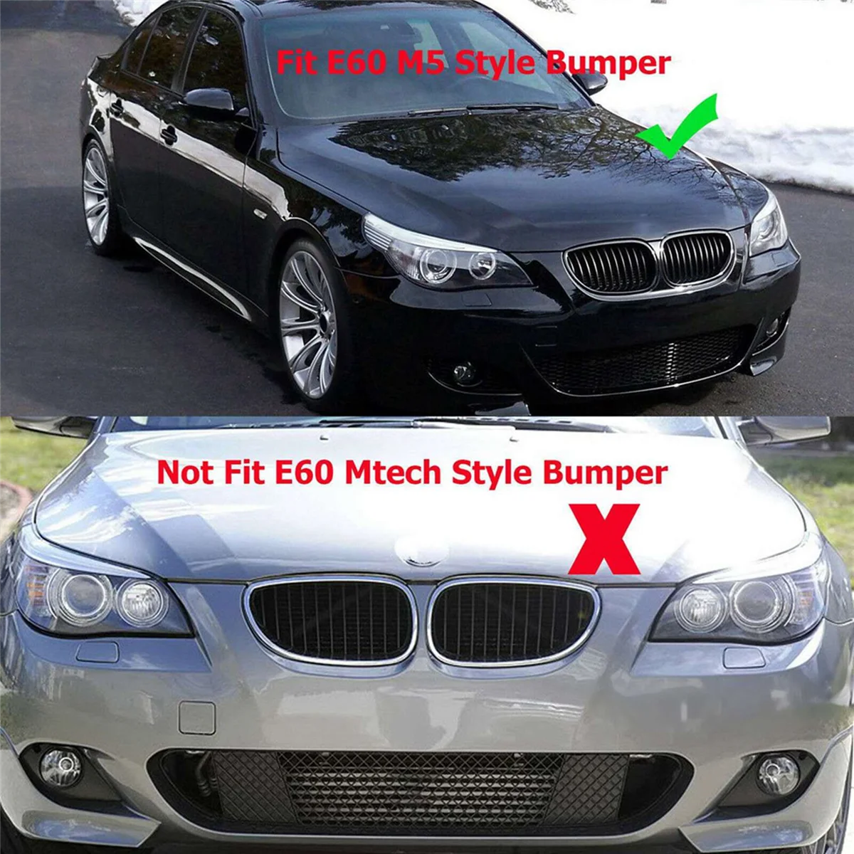 Pair-M-Sport-Package-Front-Bumper-Fog-Lights-Shell-Cover-Without-Bulb ...