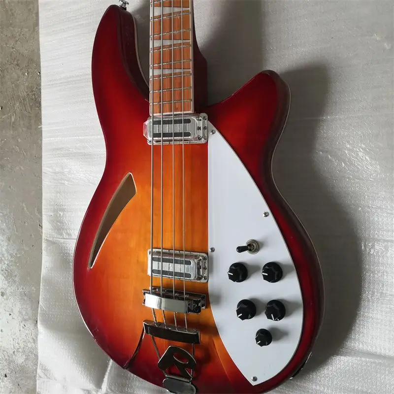 Firefly Hollow 4-String Electric Bass Guitar - Multiple Colors ...