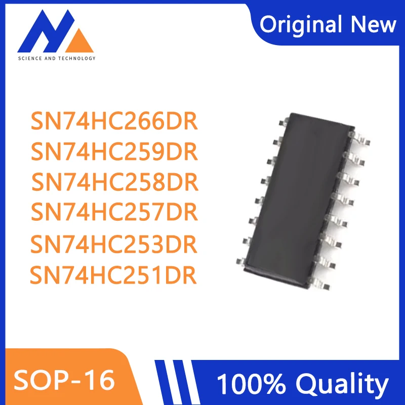 10pcs-lot-SN74HC266DR-HC266-SN74HC259DR-HC259-SN74HC258DR-HC258 ...