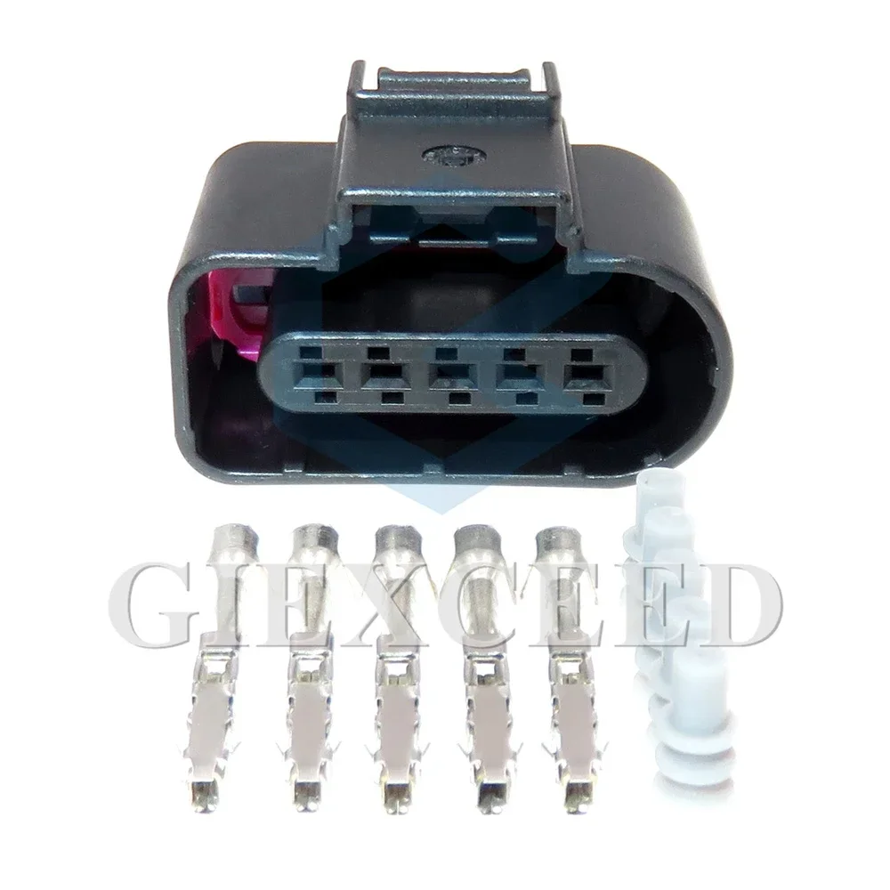 2 Sets 5 Pin 8K0973705 Electric Wire Cable Socket Connector For VW Audi ...