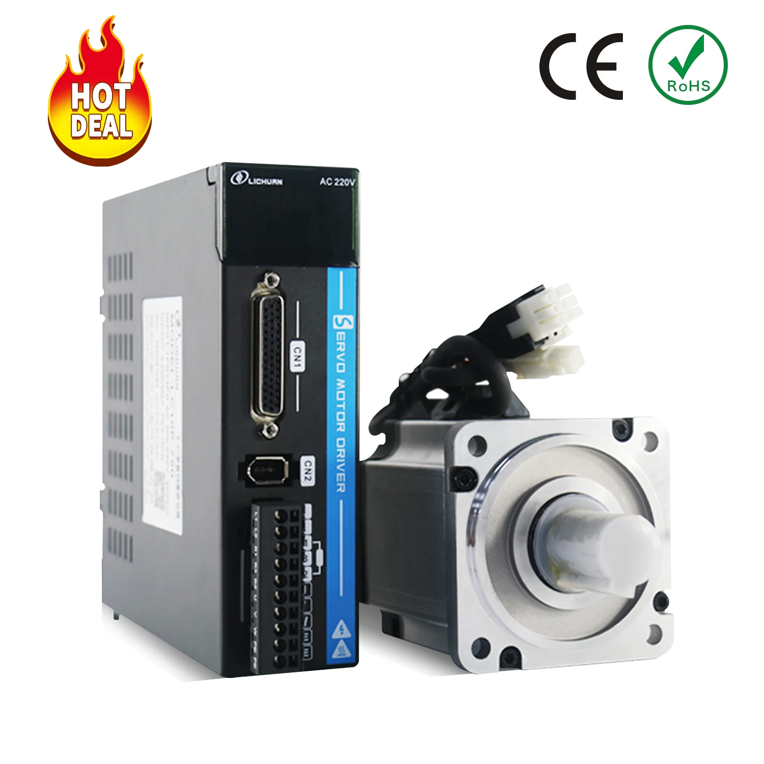 Hot-Selling-220V-3000RPM-A5-Servo-Motor-AC-Driver-Kit-200W-400W-600W ...