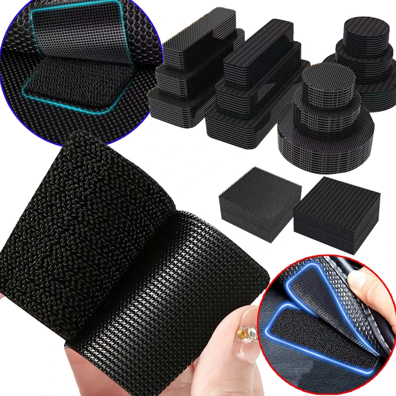 10-30Pairs-Double-Faced-High-Adhesive-Fixing-Stickers-Hook-and-Loop ...