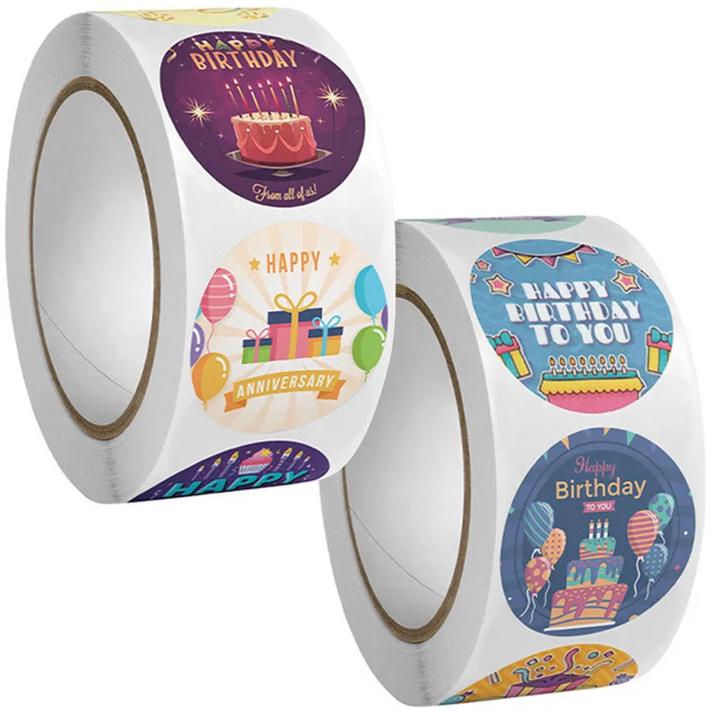 1-1-5Inch-Happy-Birthday-Sticker-Party-Gift-Decor-Sticker-Balloon ...