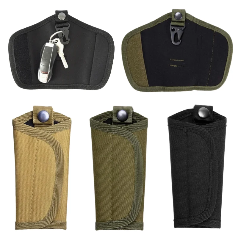 Outdoor-Molle-Pouch-Belt-Small-Pocket-Keychain-Holder-Case-Waist-Key ...