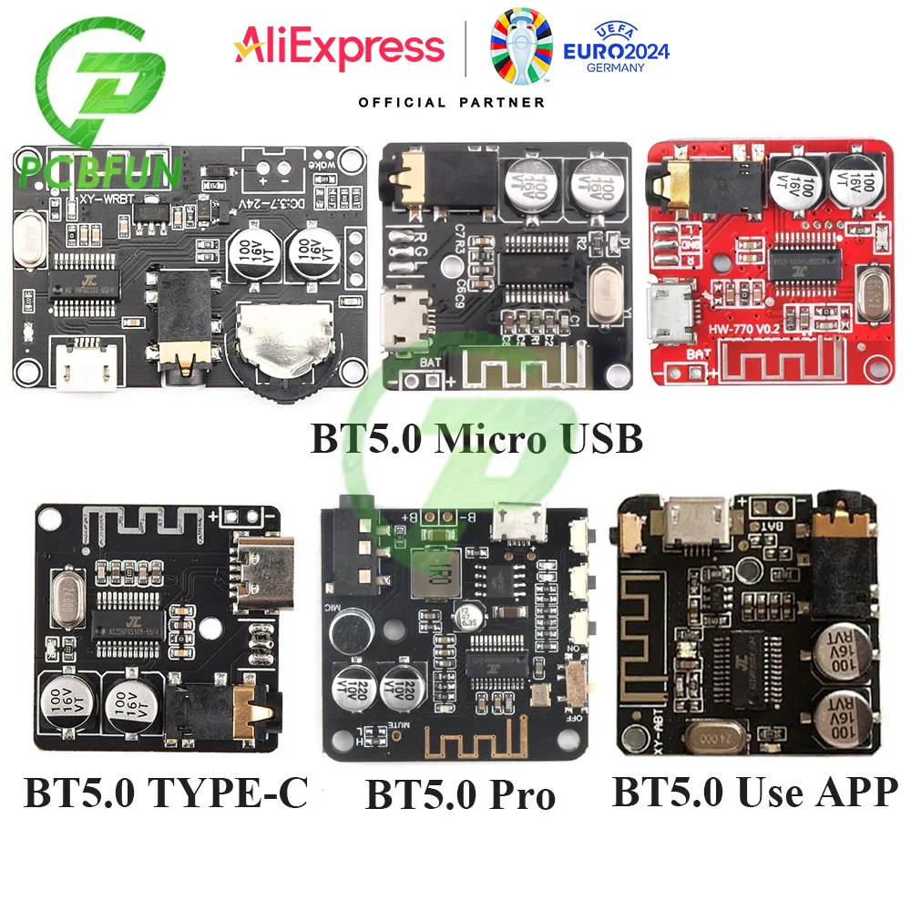 Bluetooth-5-0-Audio-Receiver-Board-for-Mp3-Lossless-Decoder-Board ...