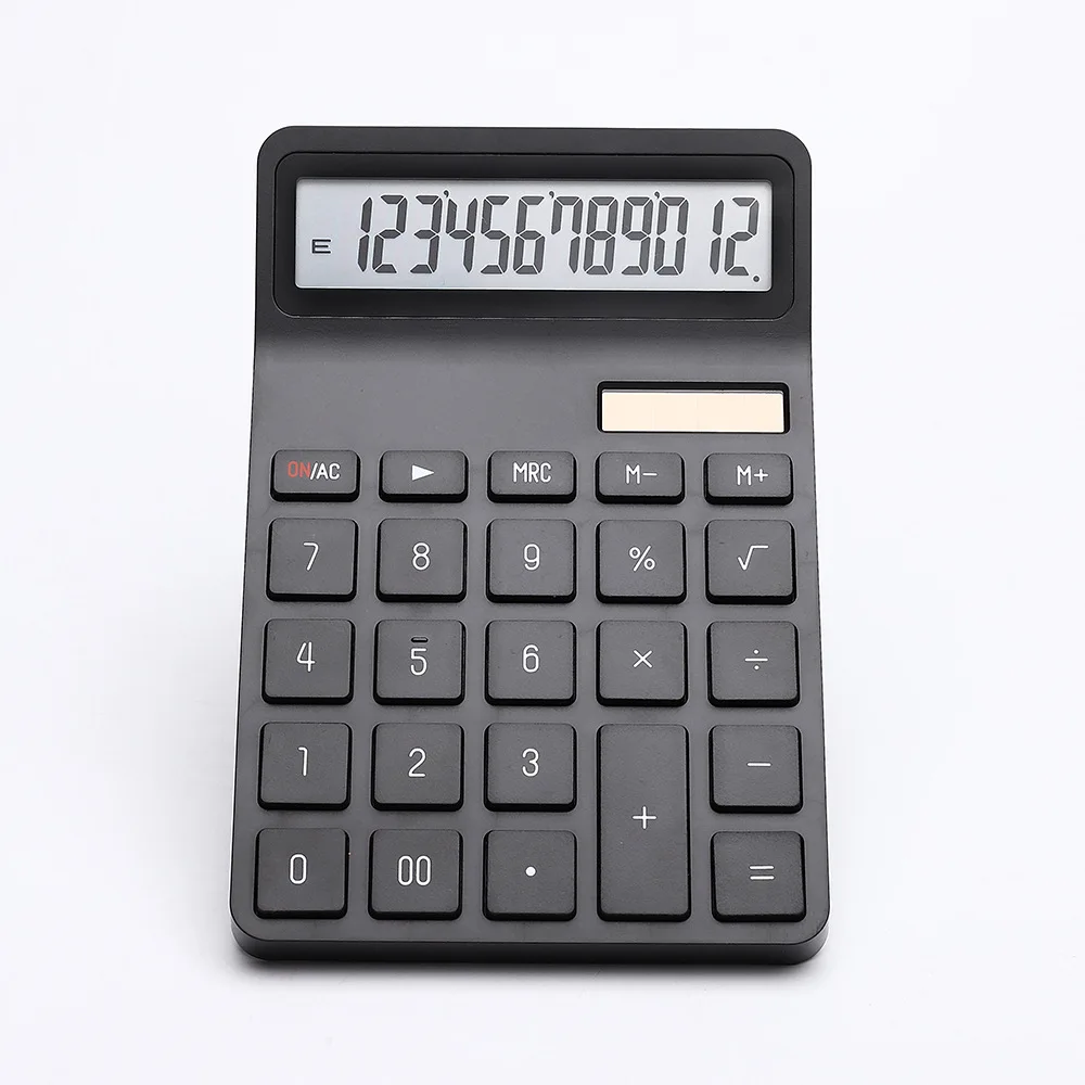 Solar-Calculator-with-Dual-Power-Supply-12-Digits-Electronic-Calculator ...