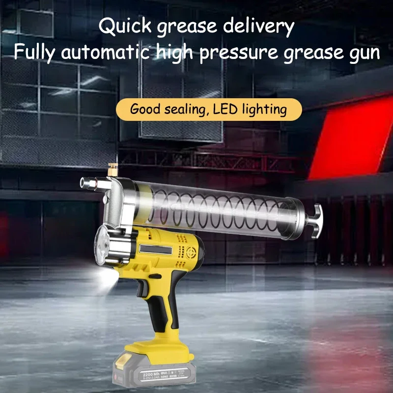 Portable-Lithium-Electric-Grease-Gun-for-Mechanical-Equipment ...