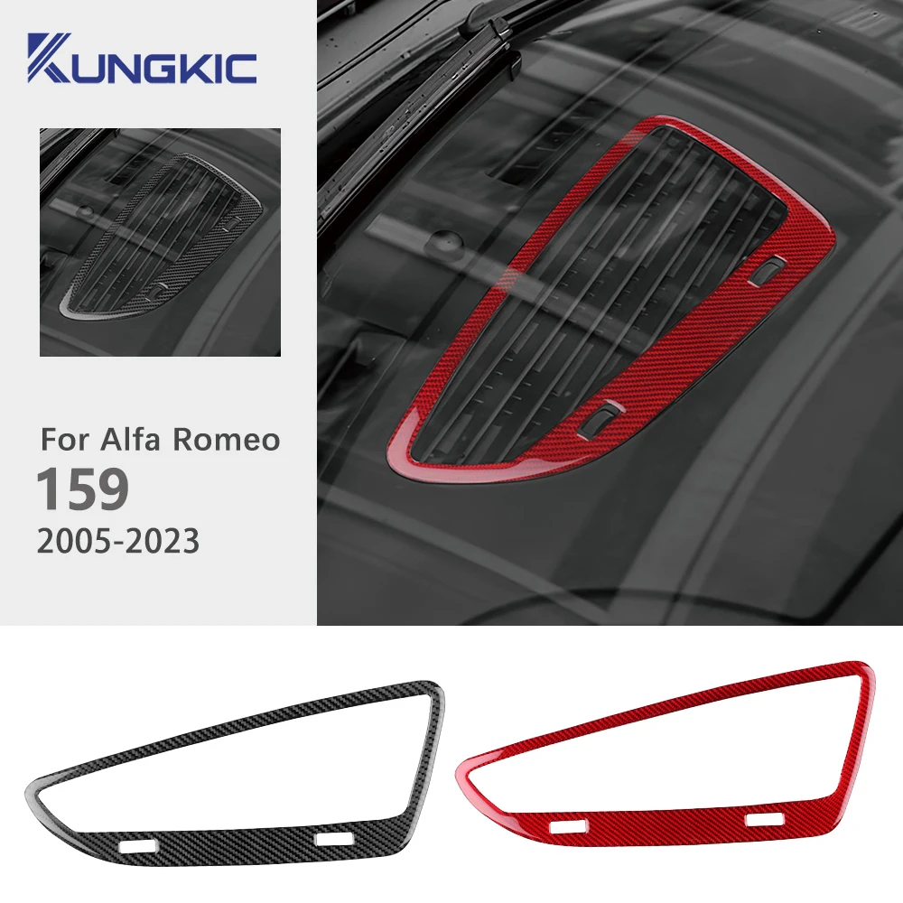 Real Soft Carbon Fiber Sticker For Alfa Romeo 159 2005-2018 2019 2020 ...