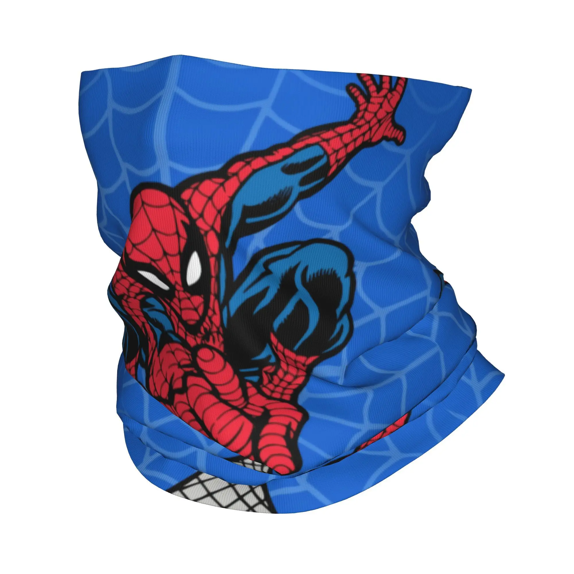 Custom Spider Man Anime Bandana Neck Warmer Men Women Winter Ski Hiking ...