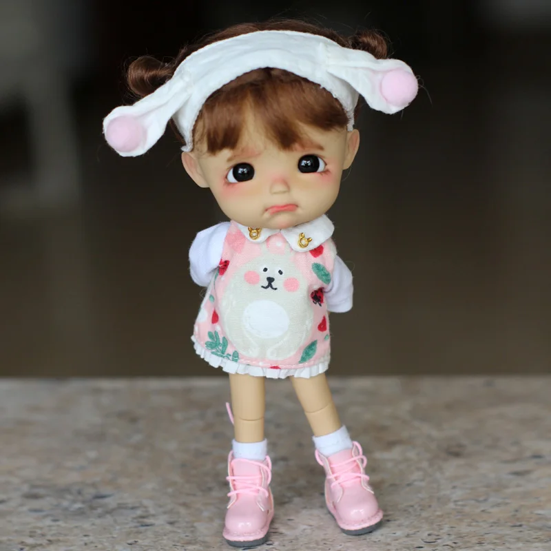 Stodoll DIY Makeup 1/12BJD Doll Suntan betty smile dimple OB11 Doll ...