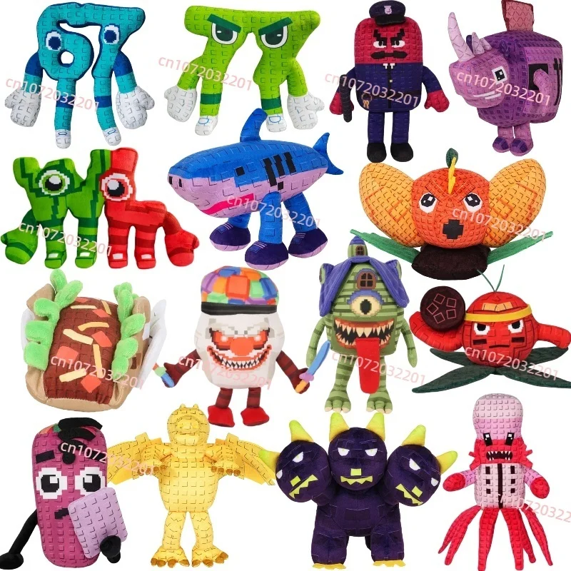 2026 nuevo 77 plantas Vs Brainrots perro de peluche monstruo con tres ...