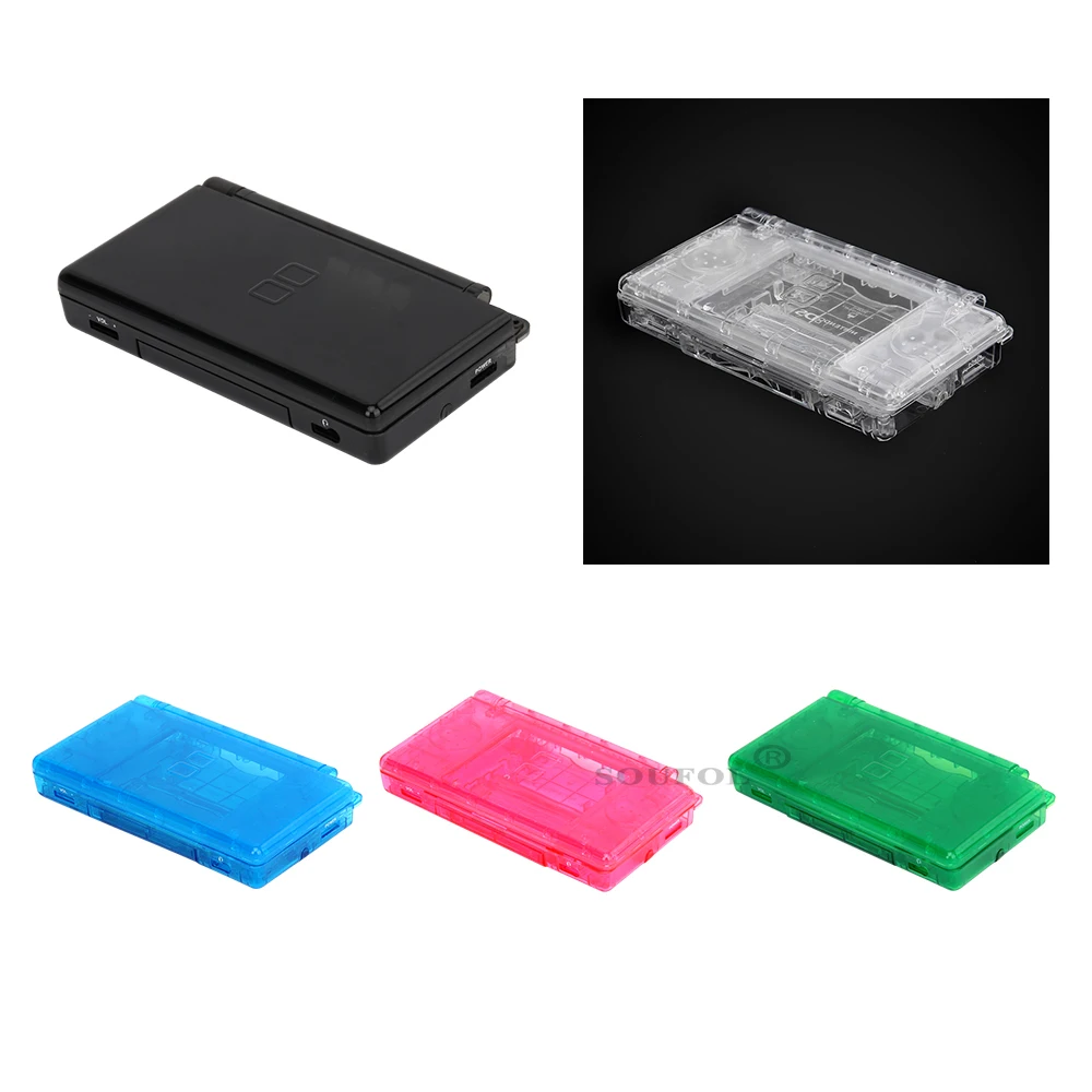 Dropshipping-Clear-Black-Housing-Shell-Cover-Case-Full-Set-Replacement ...