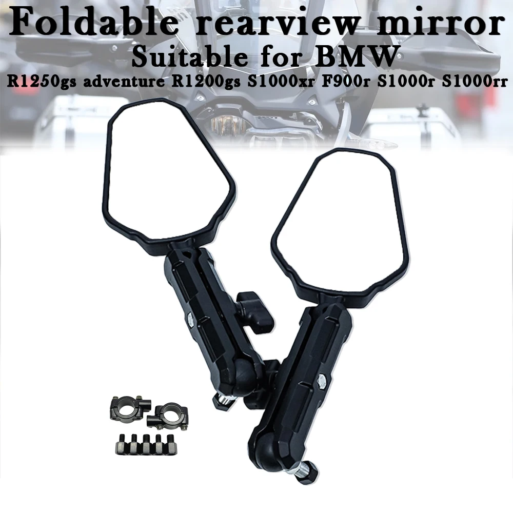 R1250GS Rearview Mirrors For BMW R1200GS S1000XR F900R S1000R S1000RR ...